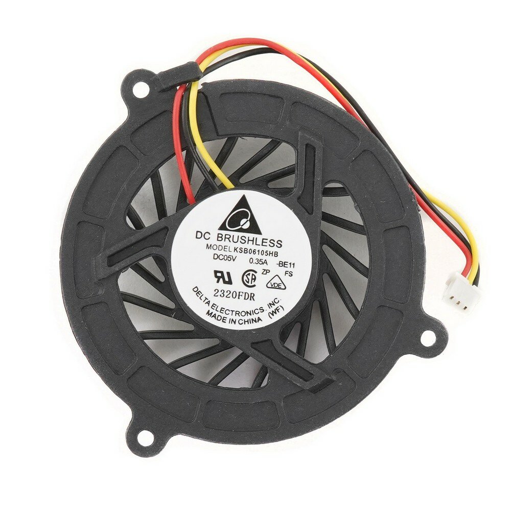 Вентилятор, кулер Asus A6, A6F, A6R, A6Rp, A8, F3, F3J, F3JA, F8, F80, F80Cr, F80L, F80Q, F80S 3pin (Новый)