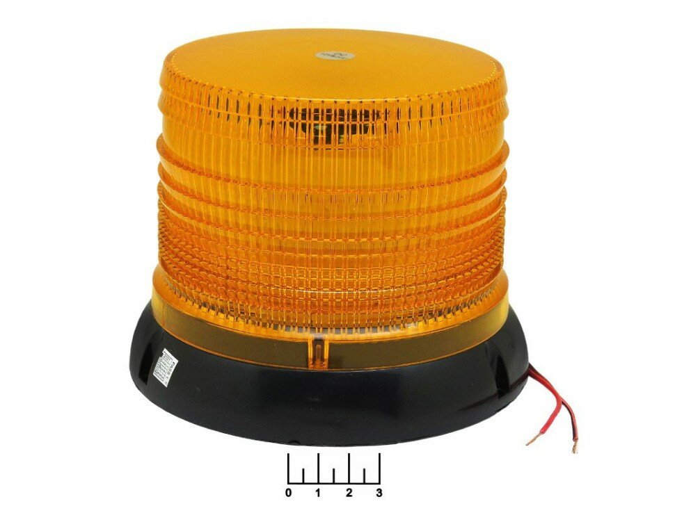 Маяк 12-24V оранжевый механическое крепление МС 01.00