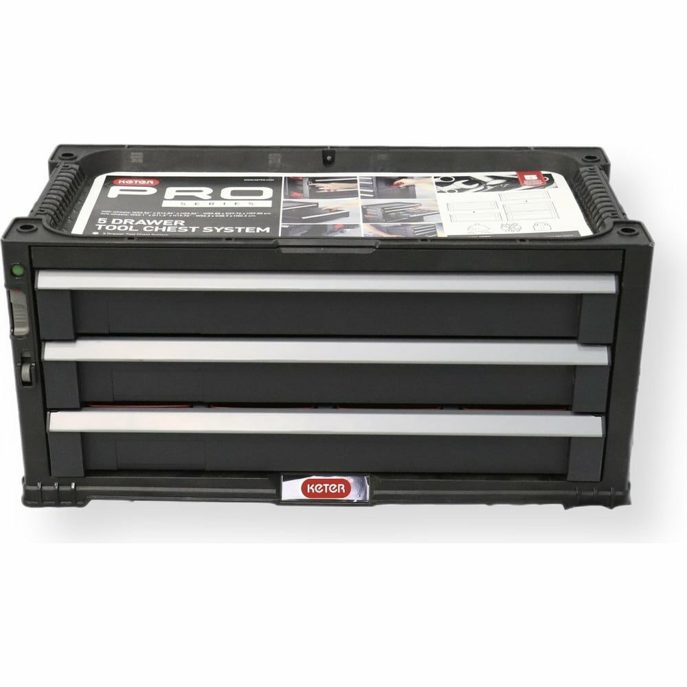 Ящик для инструментов Keter 3 DRAWERS TOOL CHEST SYSTEM блок из 3 секций