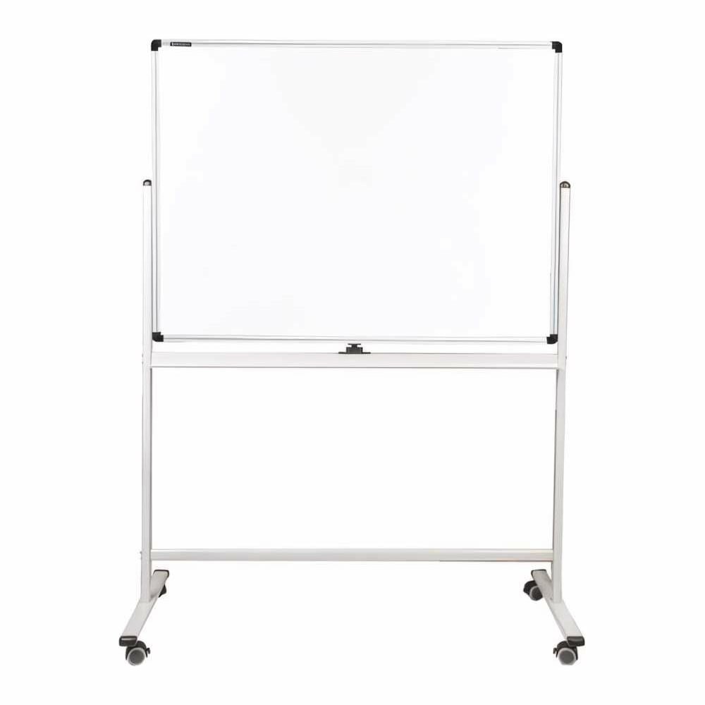 Магнитно-маркерная доска PREMIUM, 2-сторонняя, 90х120 см, на стенде, BRAUBERG 236851