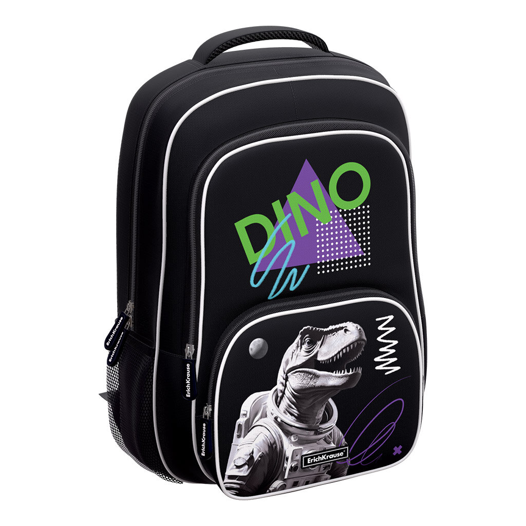 Рюкзак школьный 1отд. ErgoLineR 20L Dino Hobby 33х44х22см ERICH KRAUSE 62815 (муж) шт