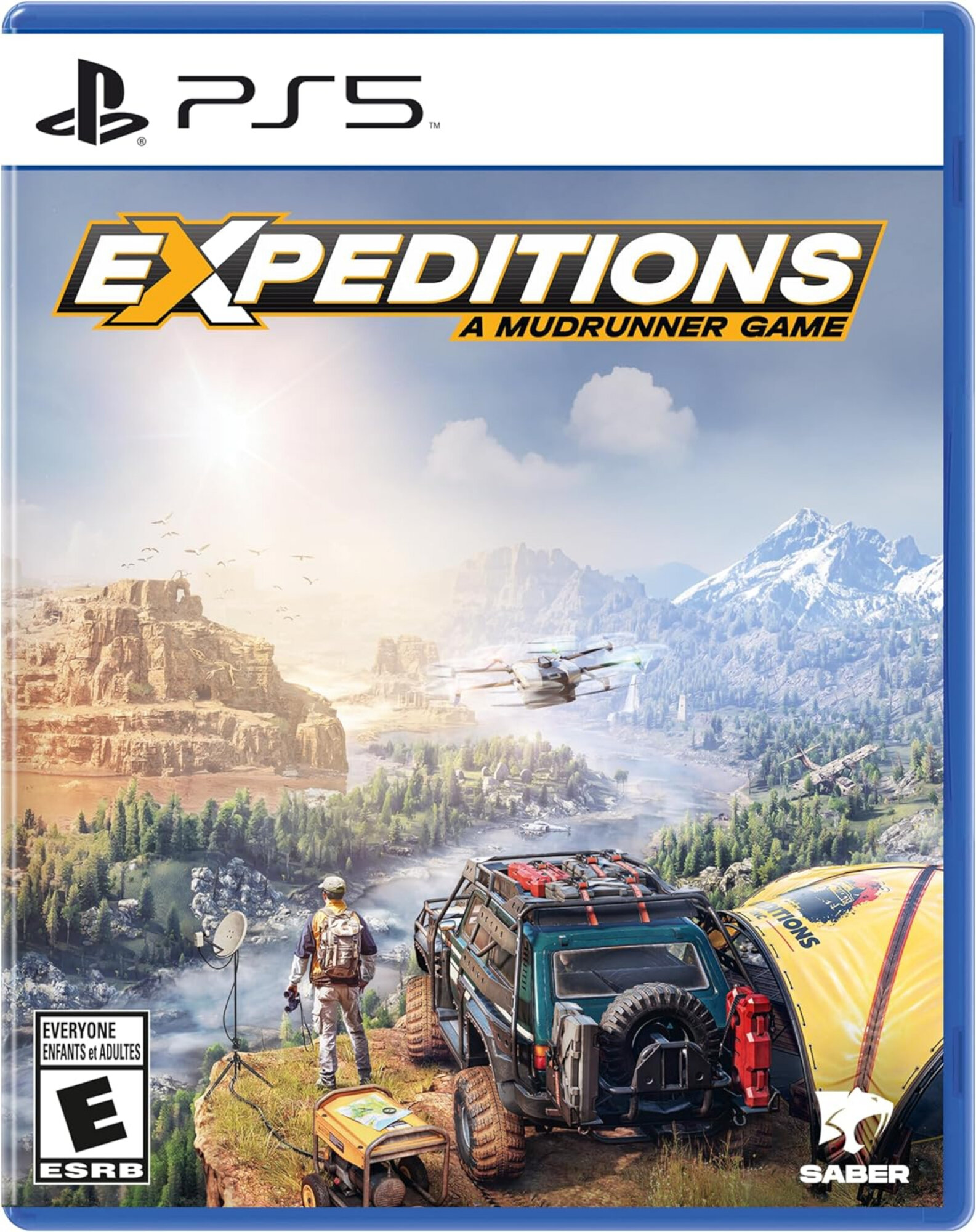 Игра Expeditions A MudRunner Game, диск на Playstation 5, русские субтитры