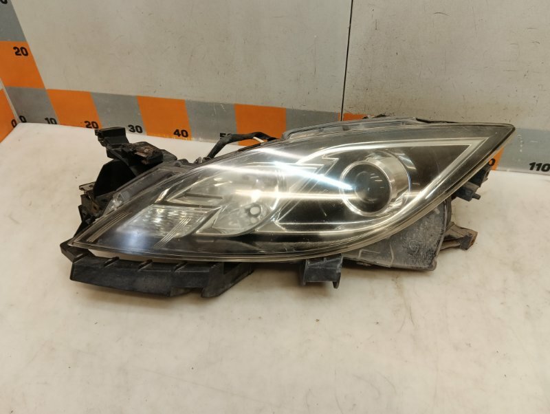 Б/У ксенон, оригинал, Мазда 6 GH Фара левая Mazda Mazda6 2008 GH 323614 MAZDA арт. GS1F510L0G