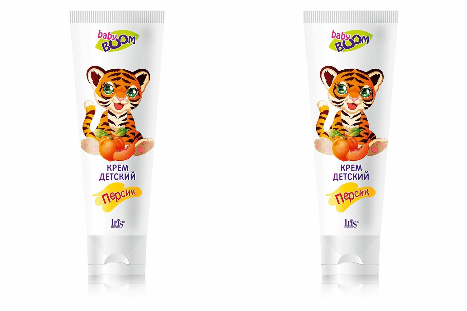 Iris cosmetic Крем детский Baby Boom Персик, 100 мл - 2 шт.