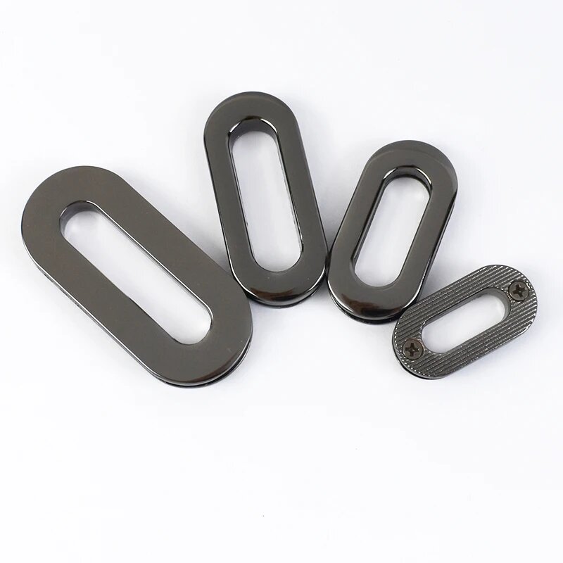 Металлические петли Deepeel, 25 мм, GunBlack, 4 шт.