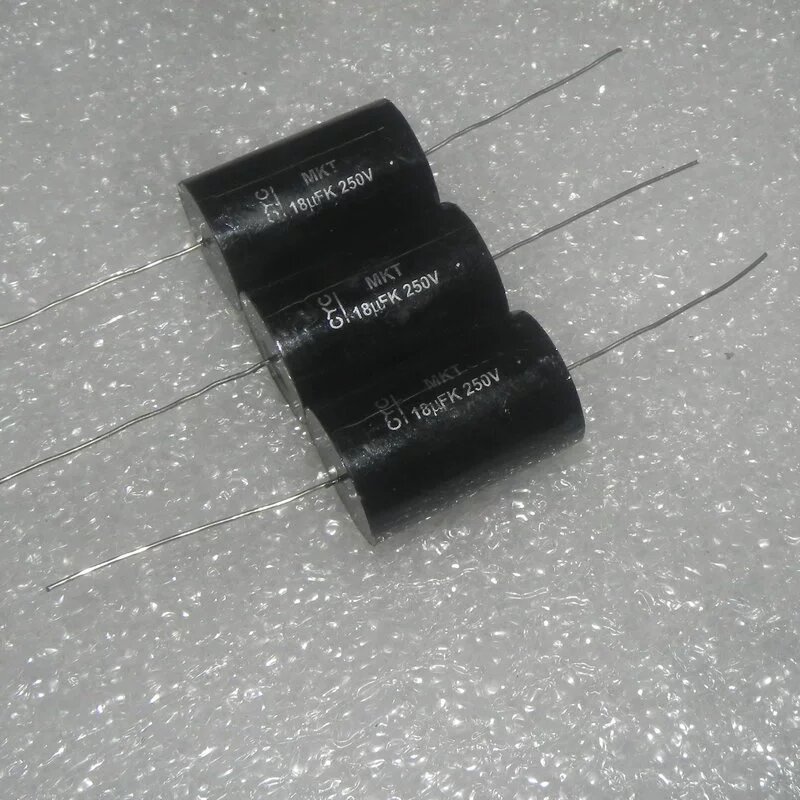 Cyc MKT 250V18UF 186J 250vdc subwoofer axial crossover film capacitors 1pcs price