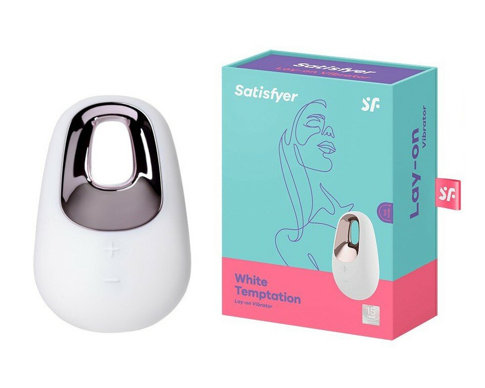 Вибромассажер Satisfyer Layons, White Temptation, мини, пластик/силикон