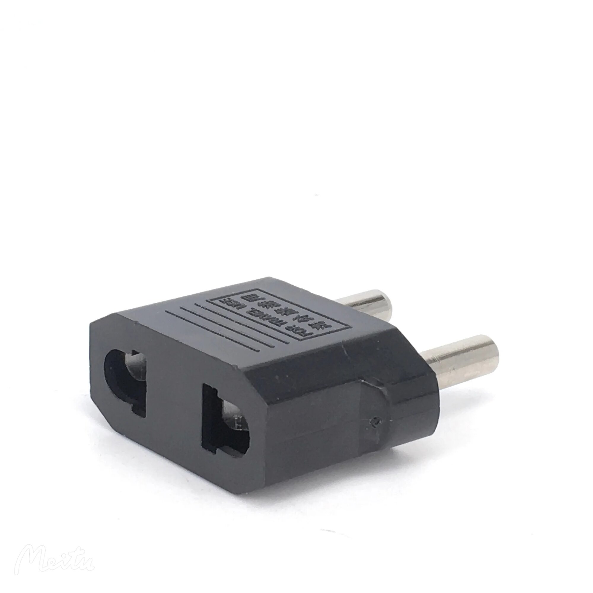 Bolantedz международный адаптер для розеток черный eu plug