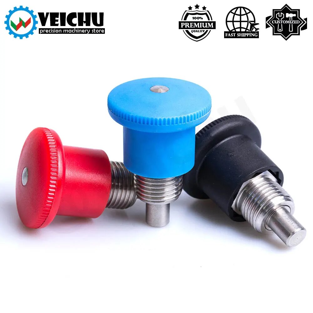 Ручки VEICHU VCN218, пластик и сталь, Диаметр VCN218-C, Длина M16-8-10