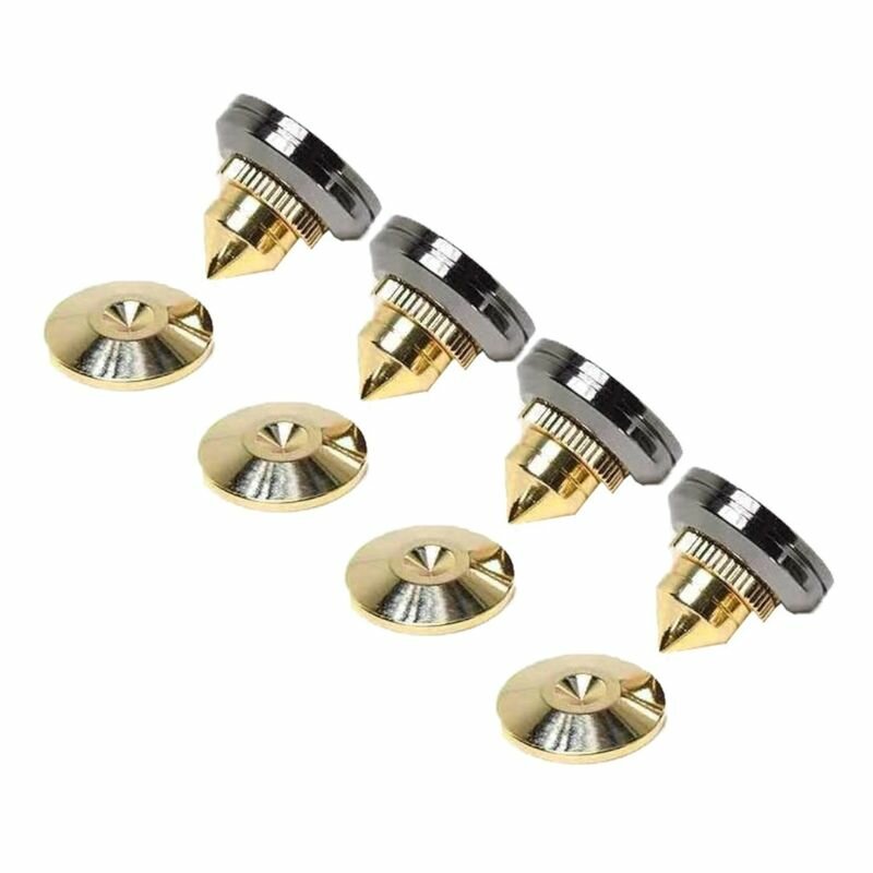 Усилитель мощности динамика регулировка CD-плеера накладка для ног с гвоздями-золото