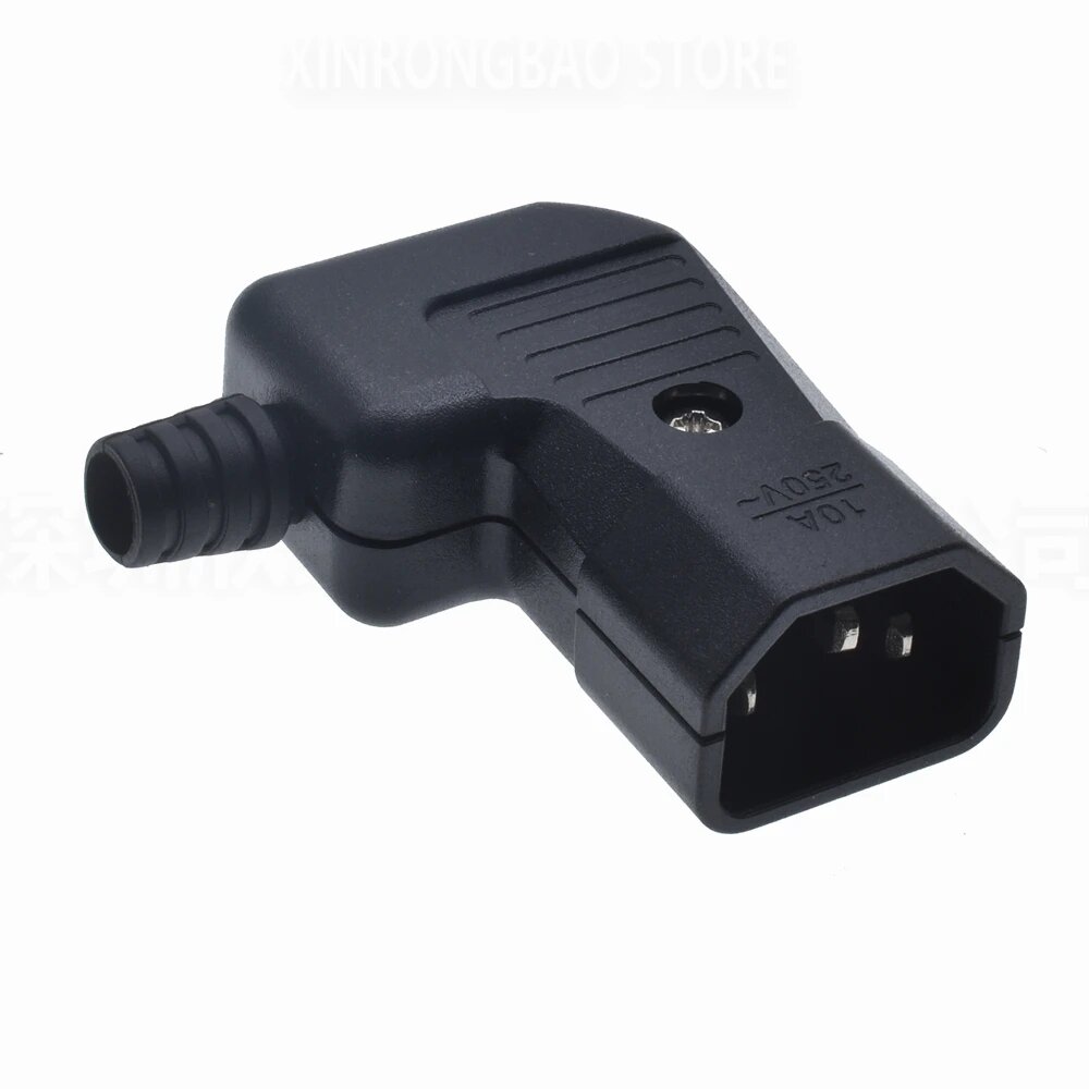 Шнур питания IEC320 C13 C14, 10A, 250В, SS-260, 2 шт
