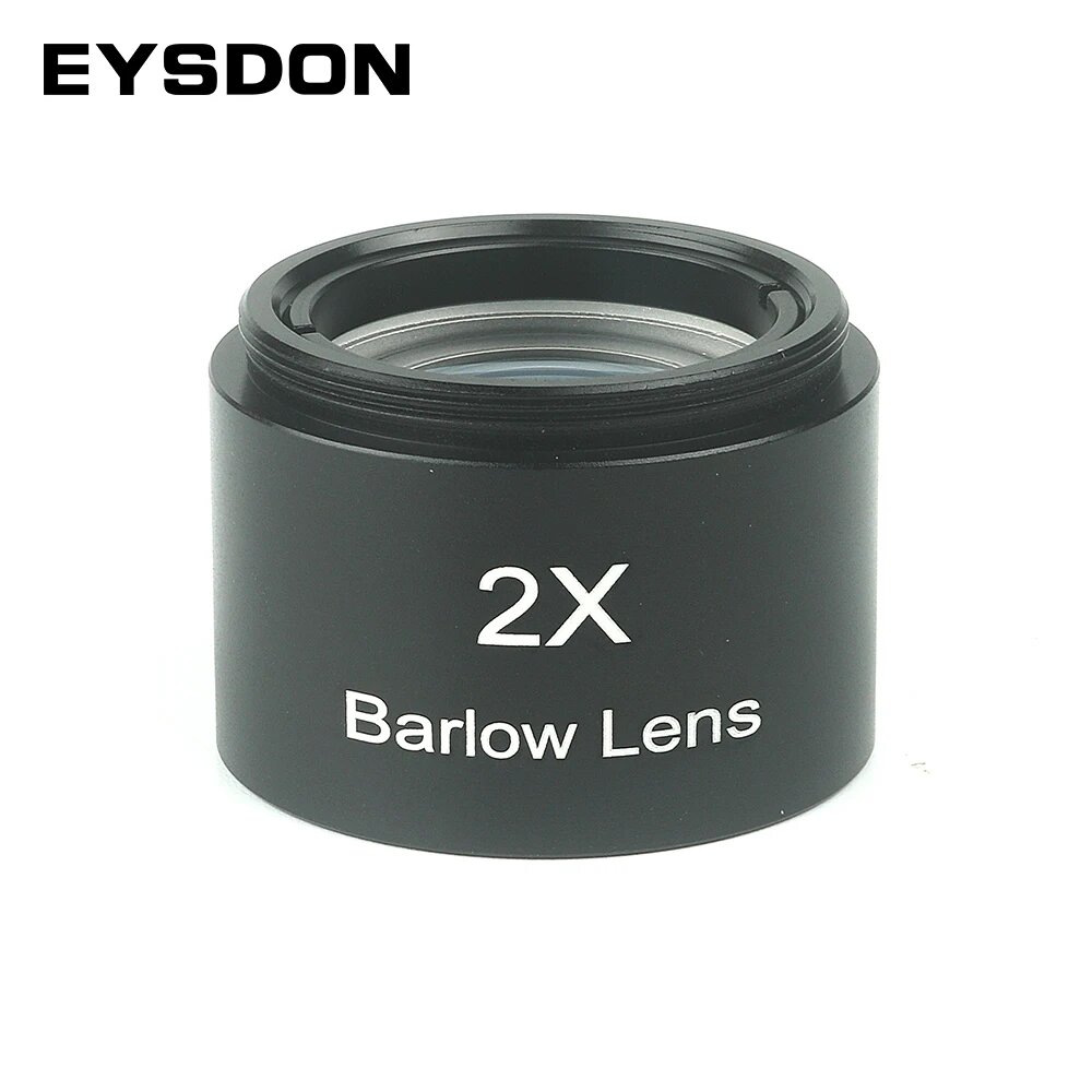 EYSDON 2X Линза Барлоу 1.25 дюйма для телескопа