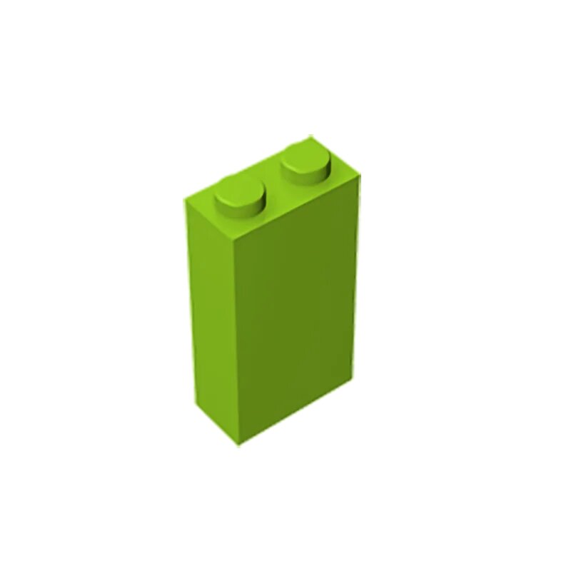 Конструктор gobricks 1х2х3, Белый, Цвет: 180 — фото 1