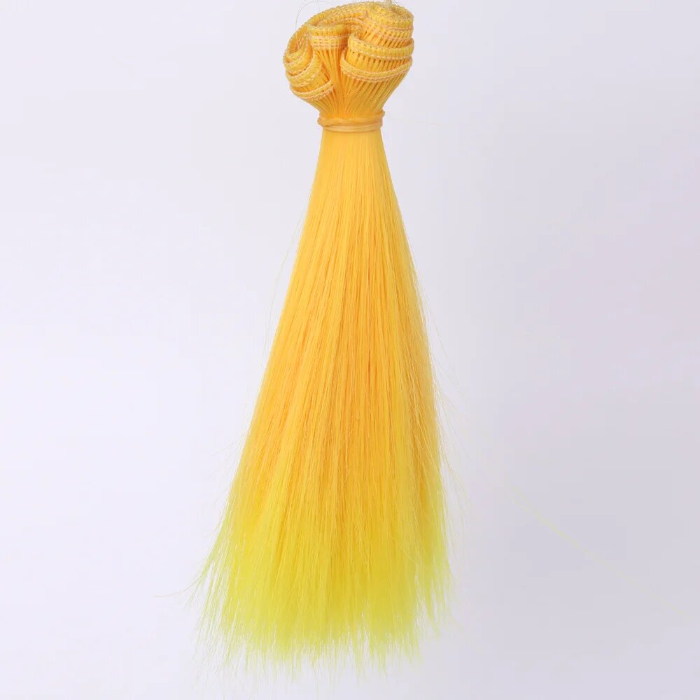 Бесплатная доставка 15 см оптовая продажа прямые волосы DIY волосы/парики для BJD для Monster High для кукол Барби