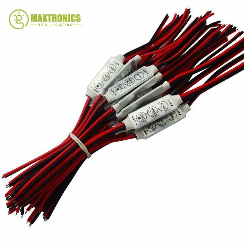 СAGE LU MEI Mini 3 Keys LED Контроллер, Цвет: 50PCS