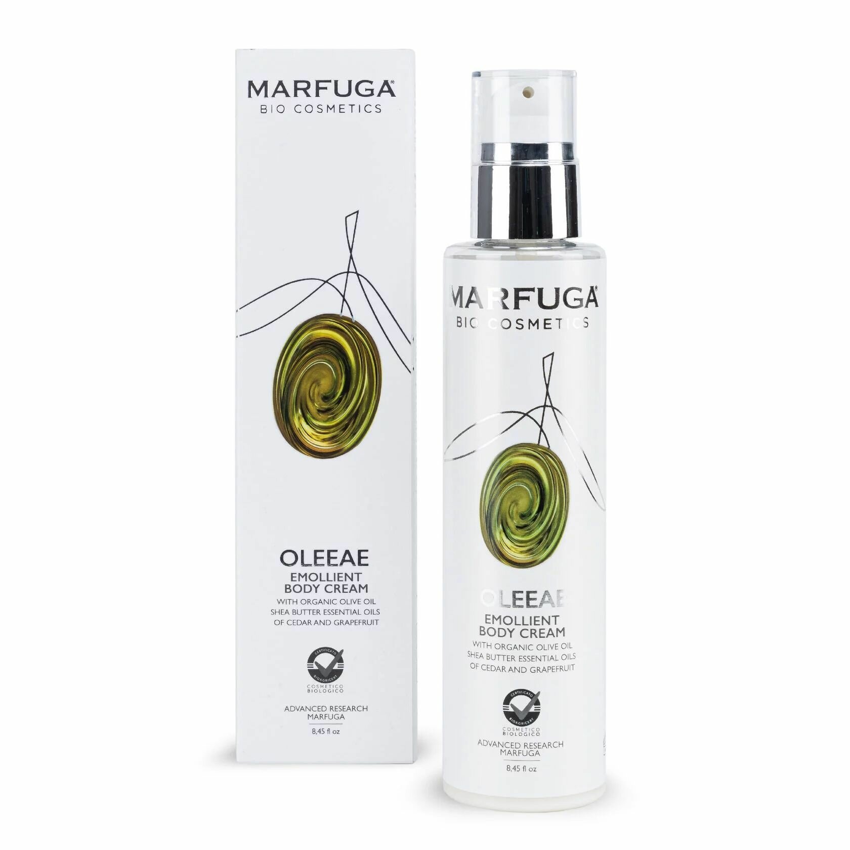 Итальянский крем для тела на основе оливкового масла для естественного питания кожи