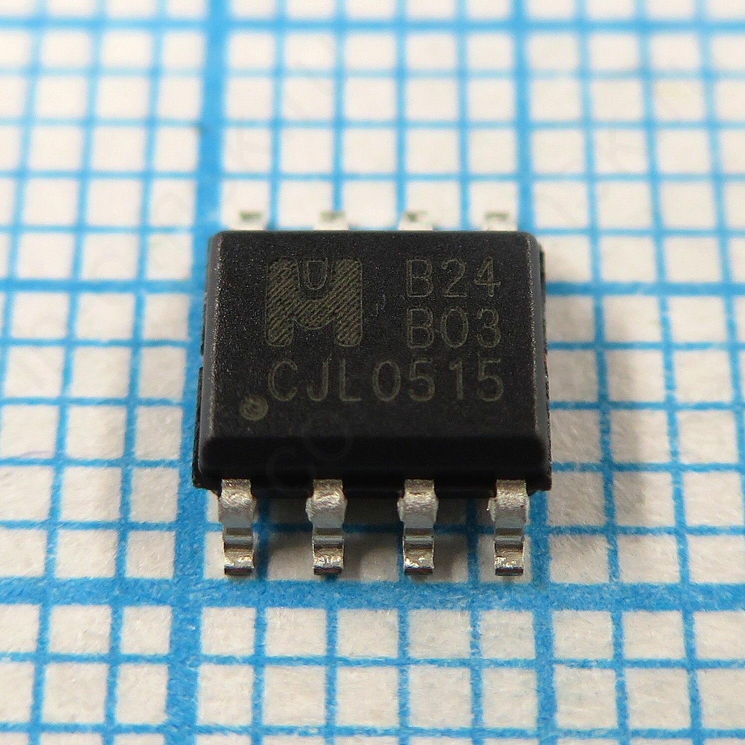 EMB24B03G B24B03 30V 8A - Сдвоенный P-канальный транзистор