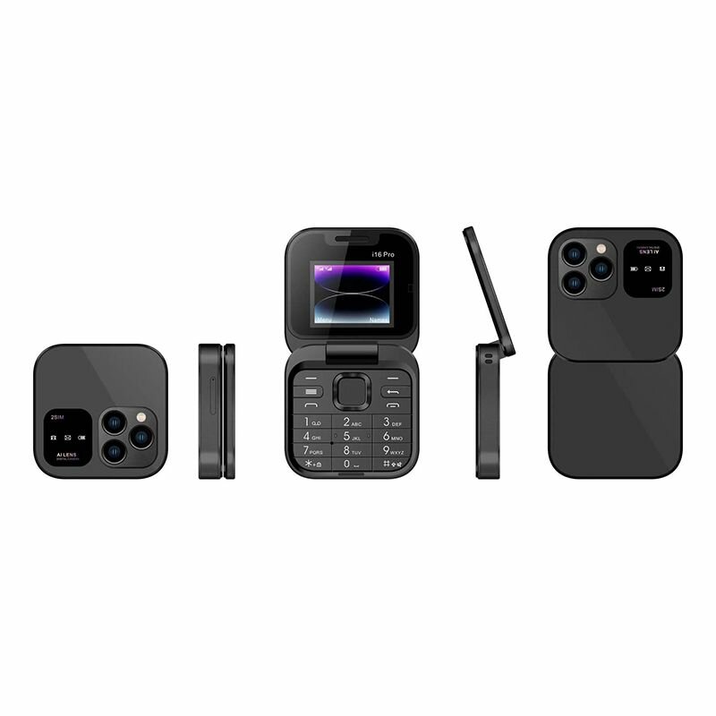 Мобильный телефон i16pro, черный
