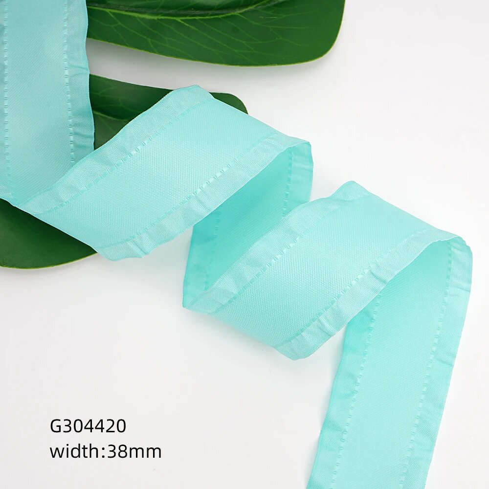 Блестящая лента Top Ribbon 38 мм, красная, розовая, золотистая Зеленый, G304420