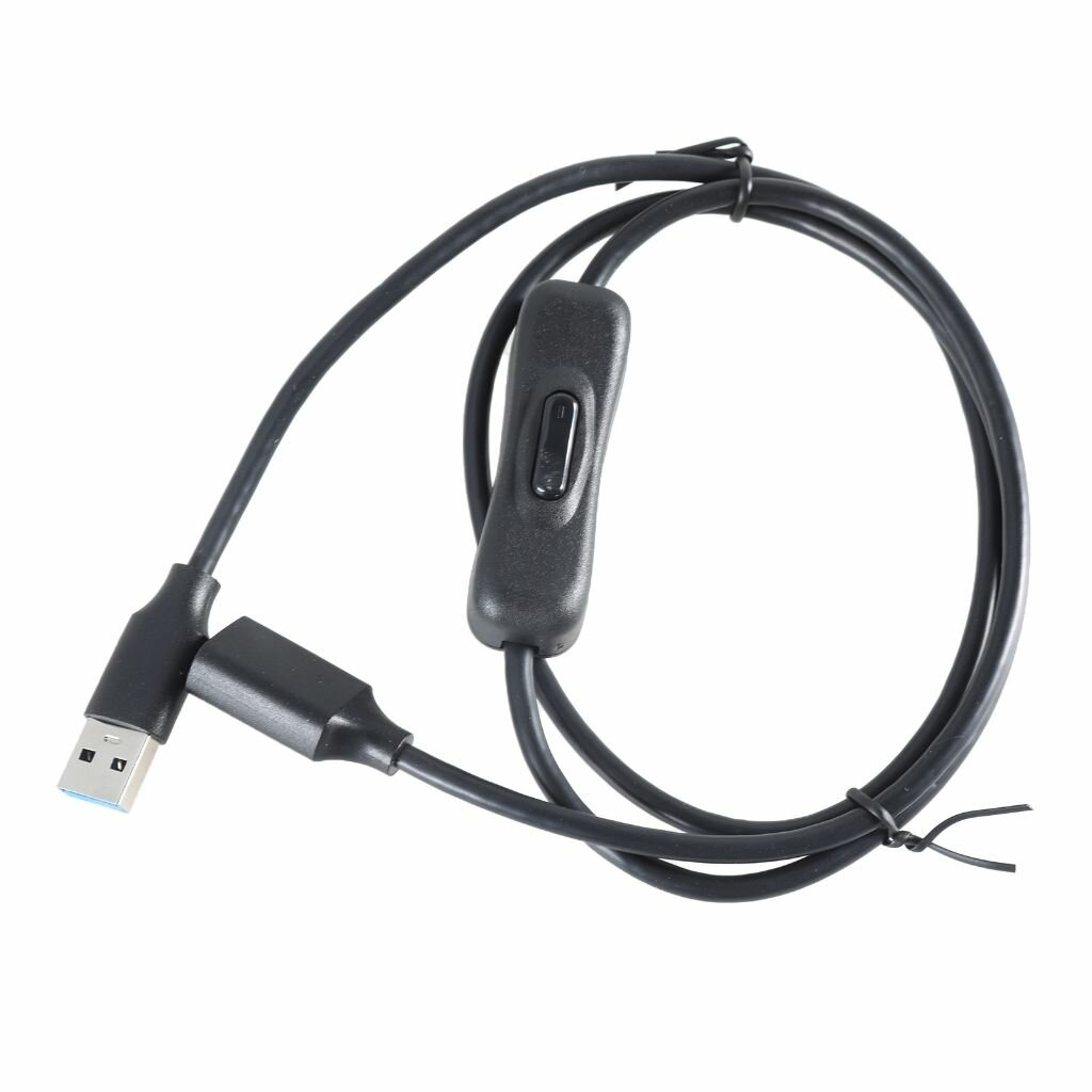 Кабель USB 3.0 с кнопкой переключения, удлинитель Male to Female для вентиляторов/принтеров/ламп, 1m