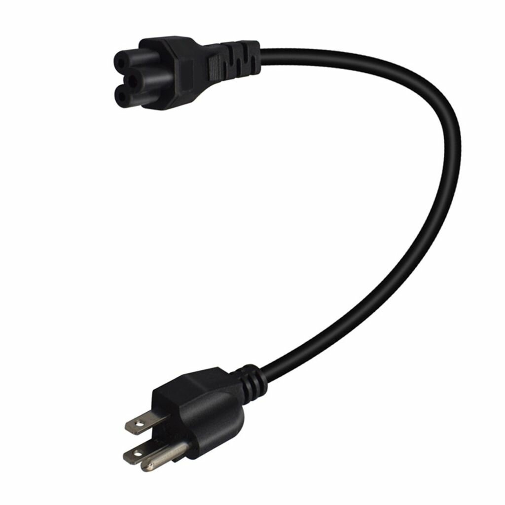 Трехконтактная головка американского стандарта для розетки plum blossom 5 15P по стандарту IEC 320 C5-0,3 метра