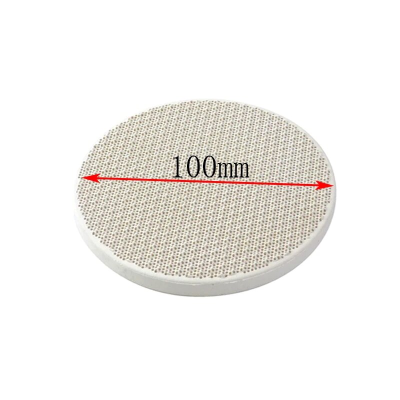 Керамическая паяльная доска 100 мм, белая, Round 100x10mm