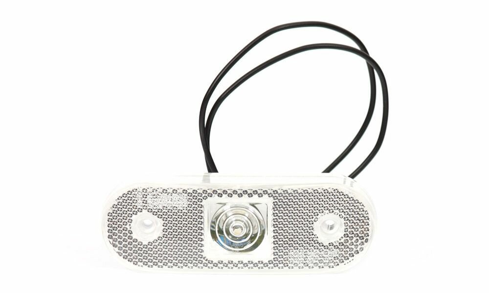 WAS Фонарь габаритный передний Race Белый светодиод 12V/24V