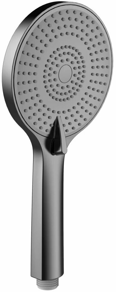 Душевая лейка Kaiser SH-095 120 мм, 3 режима, вороненая сталь
