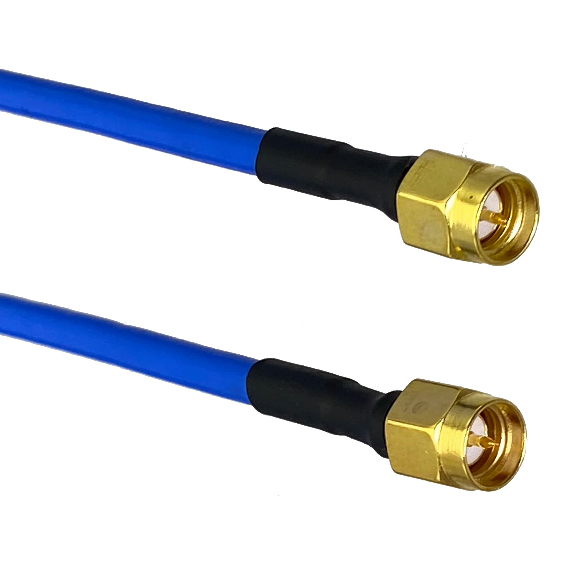Кабель RG402 SMA-SMA синий, 20 м, 1.5M пинов