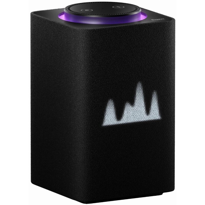 Умная колонка Яндекс Станция Макс с Алисой, с Zigbee, Black, черный