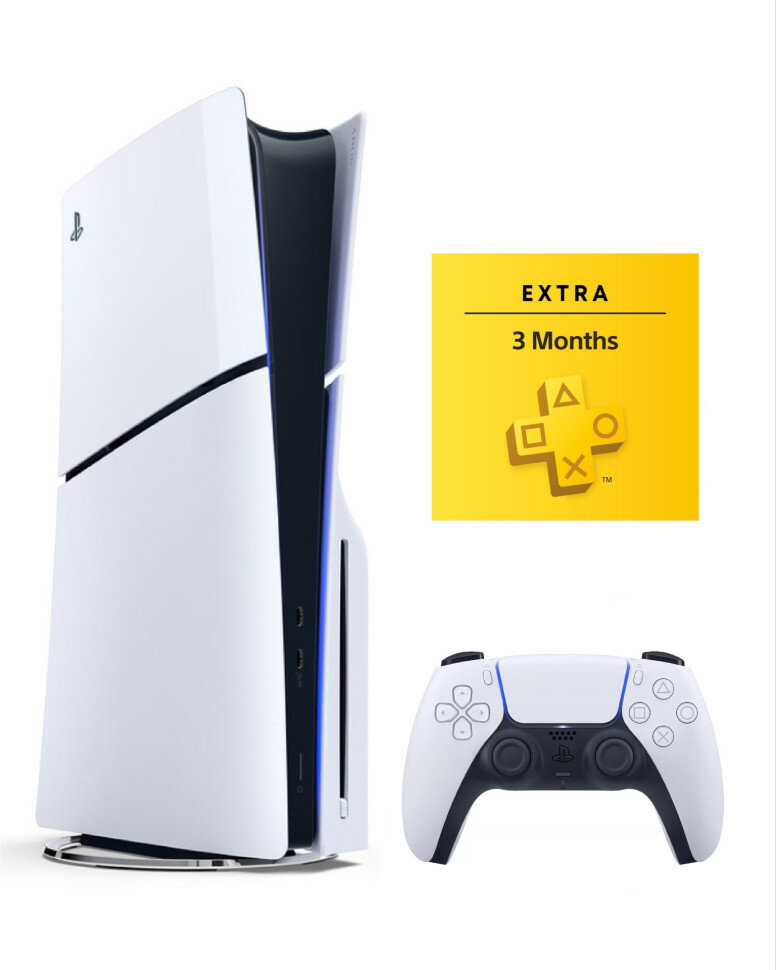 Приставка Sony Playstation 5 slim 1 Tb+подписка Extra 3 месяца