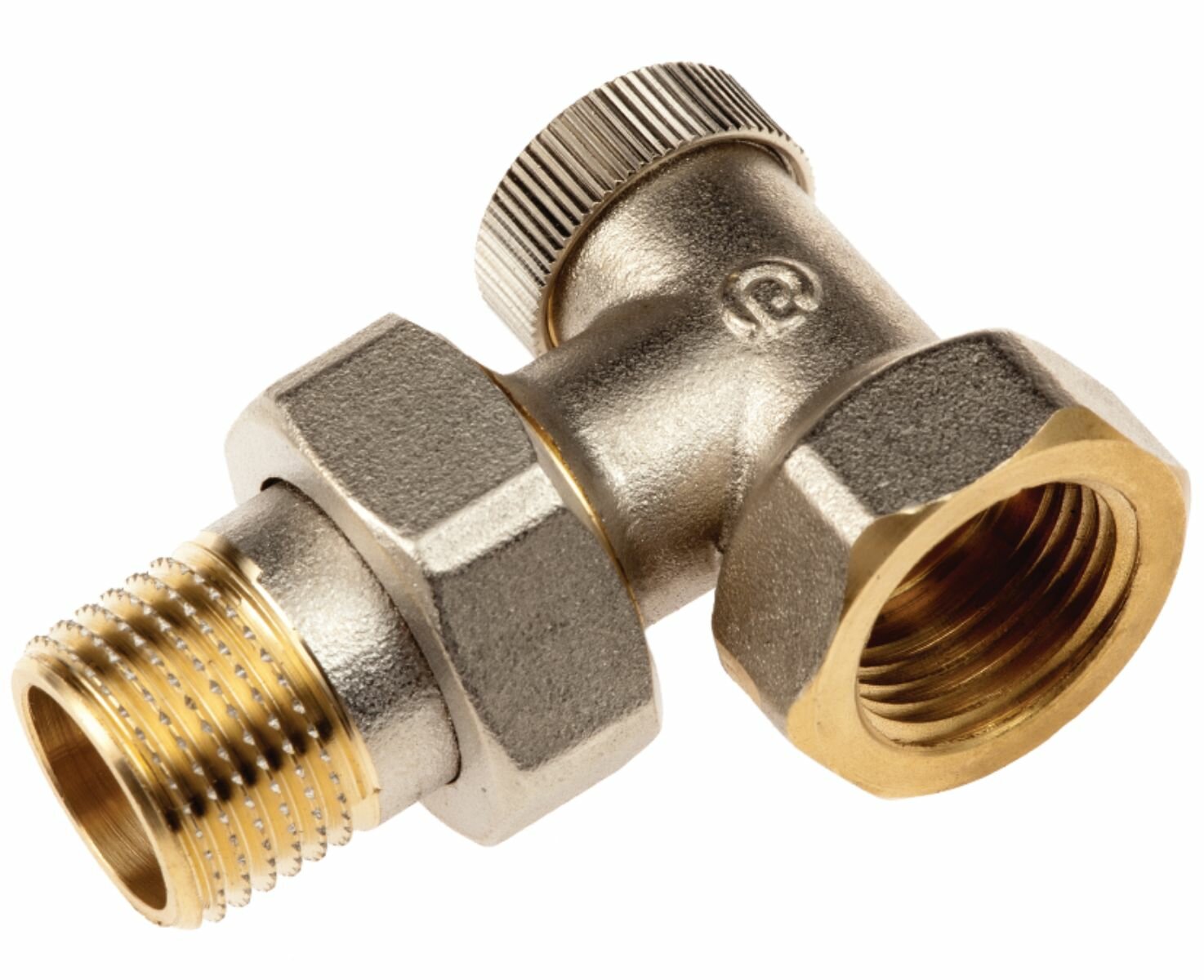 Обратный клапан Pradex КZ03 1/2" угловой