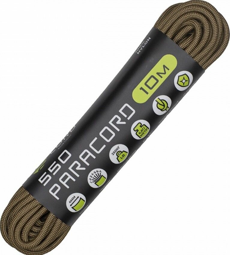 Паракорд 550 CORD nylon 10м RUS (coyote)
