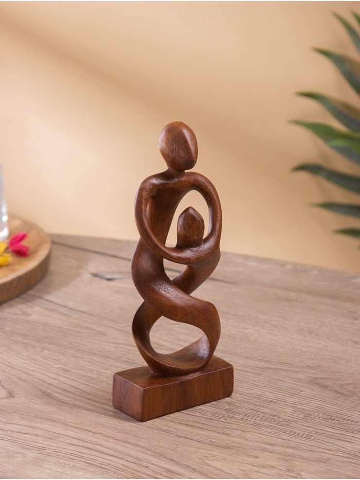 Фигурка «Семья», 9×4×20 см, дерево суар