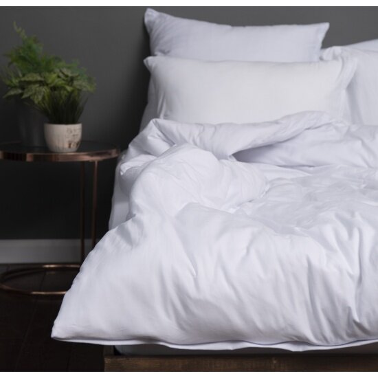 Пододеяльник Kupu-kupu VIOLETT 140*205, трикотаж, белый