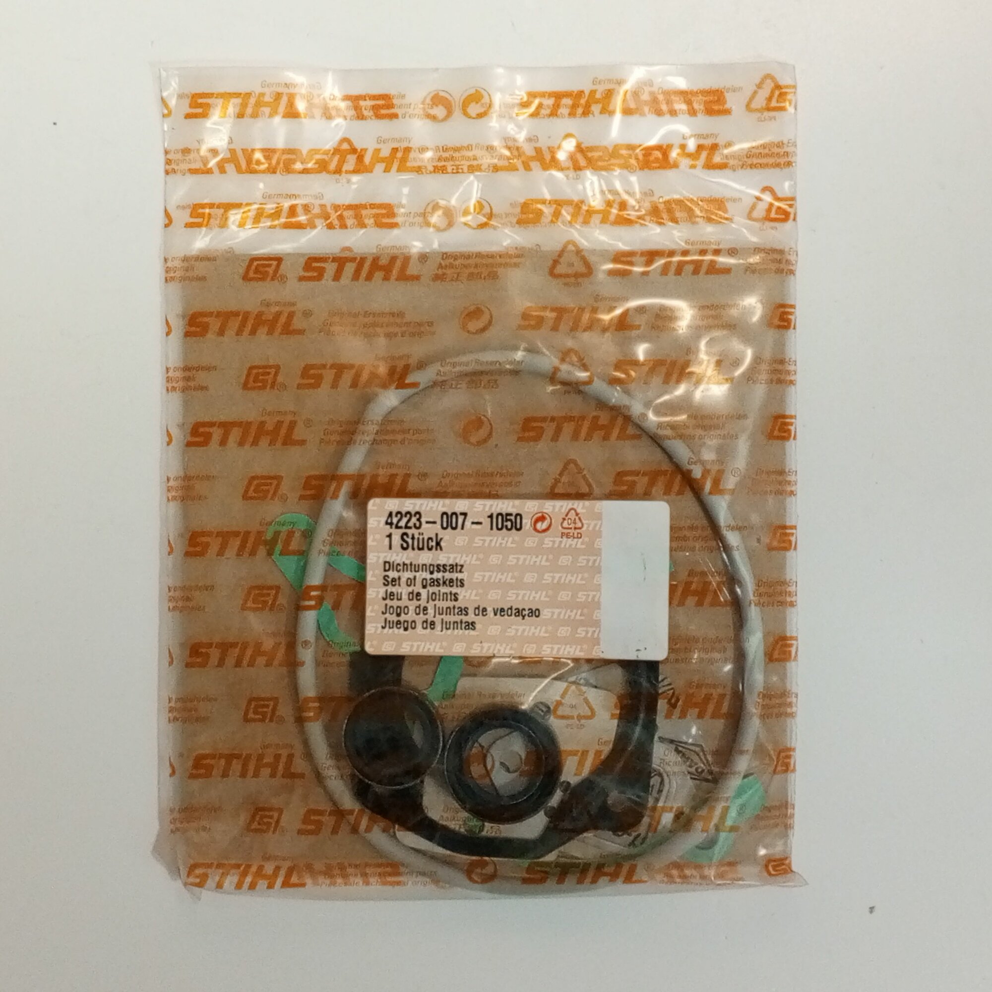 Набор уплотнителей STIHL 4223-007-1050, для TS 400, 10 элементов