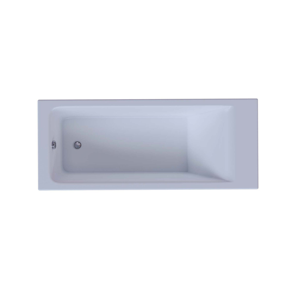 Ванна акриловая Aquatek Калибри прямоугольная 170х70 см KL170-0000001 Белый