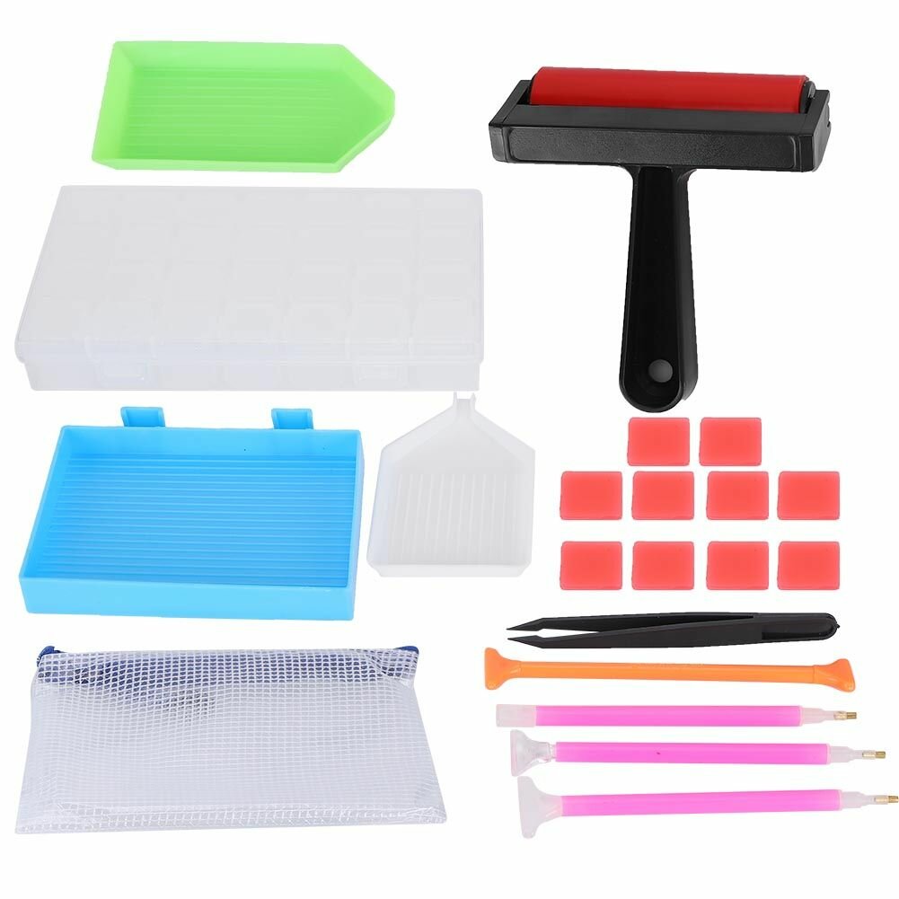 21шт 5D алмазные инструменты для рисования аксессуары наборы для взрослых детей DIY ремесленные товары для рукоделия