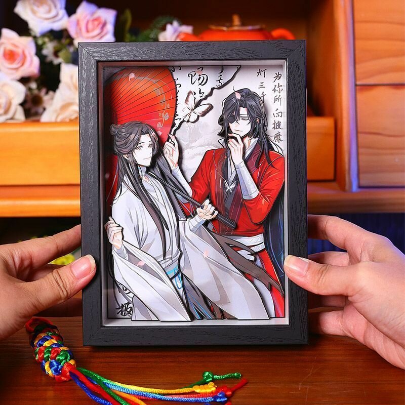 Благословение небожителей/Heaven Official's Blessing 3D картина по аниме высшее качество