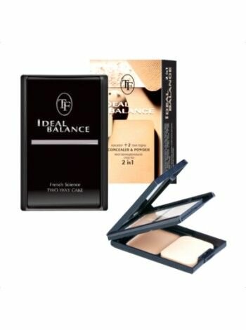 Пудра для лица TF Cosmetics "Ideal Balance" тон №01 натуральный, 3 в 1 TP-01