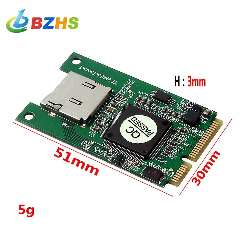 Trotwei адаптер Micro SD к mSATA SSD — фото 1