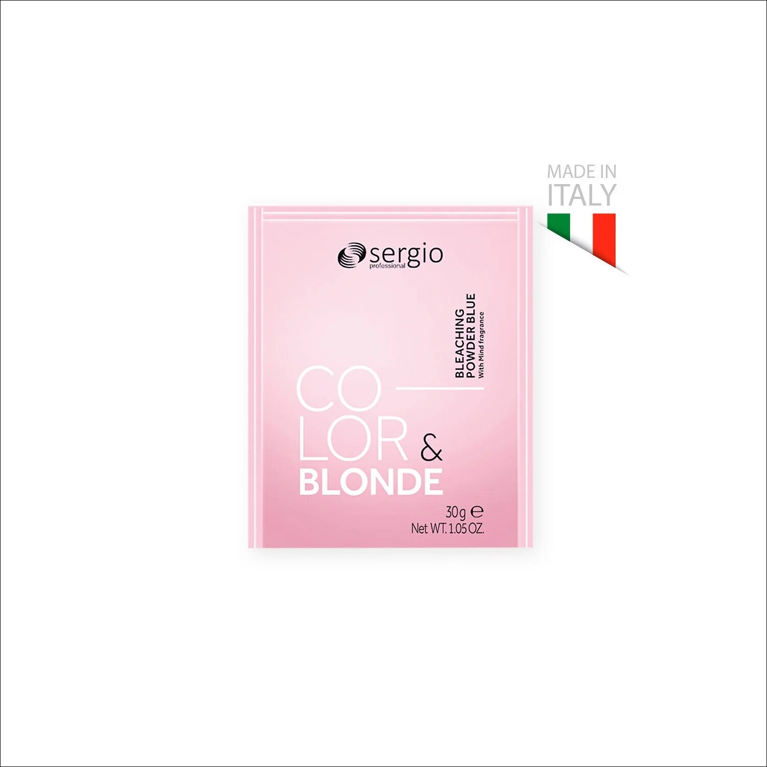 Порошок для обесцвечивания 30г COLOR&BLONDE sergio professional