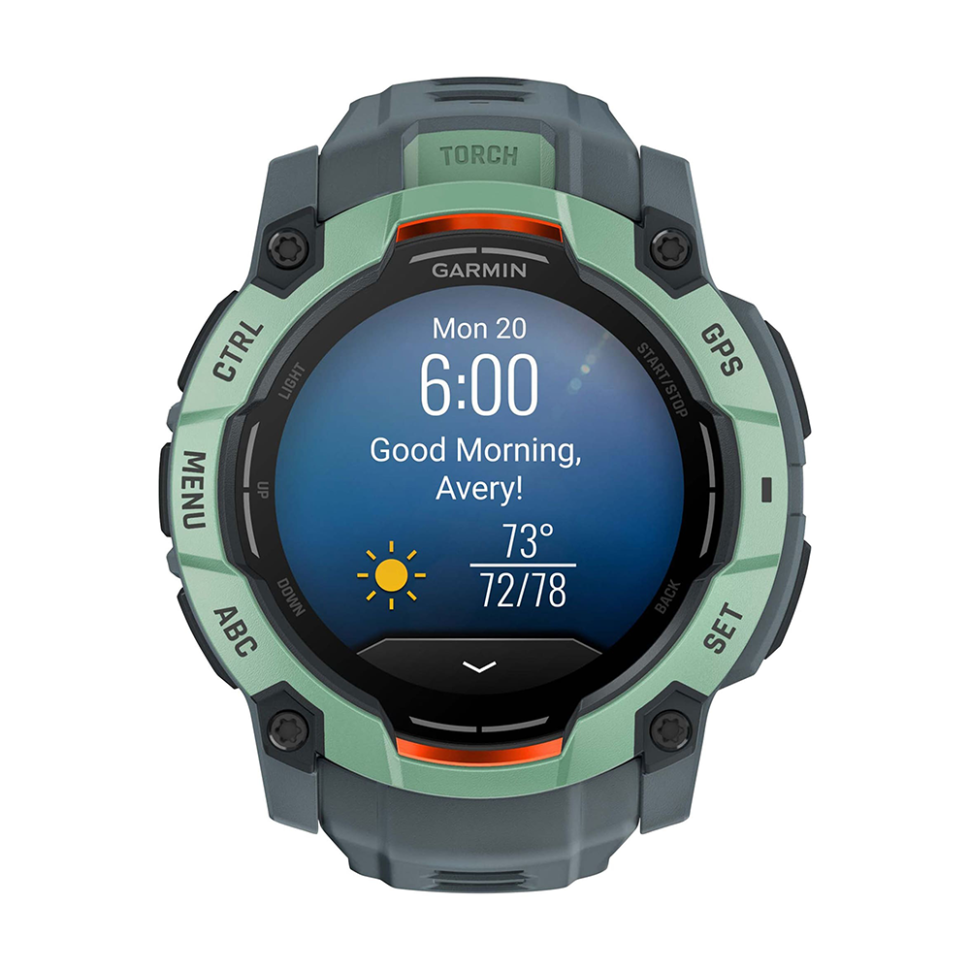 Часы Garmin Instinct 3 Amoled 50 мм Neo Tropic with Twilight Band 010-03020-01