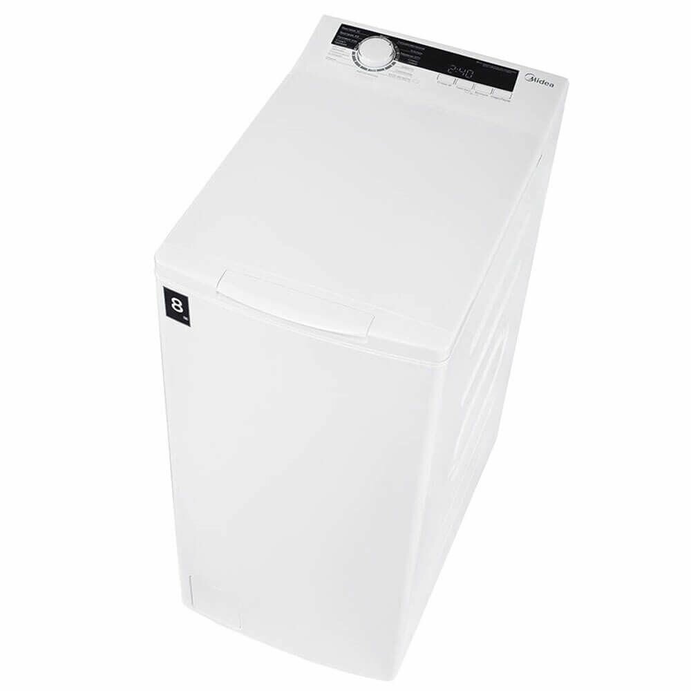 Стиральная машина Midea MFE05W80B, загрузка 8кг, инверторный двигатель, белая