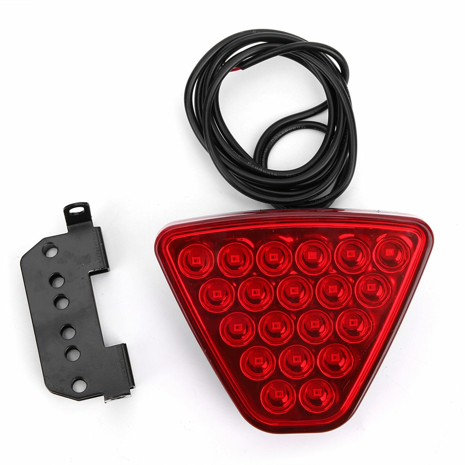 20 светодиодных задних фонарей автомобиля, стоп-сигналы при торможении, универсальный красный мотоцикл ATV 12 В