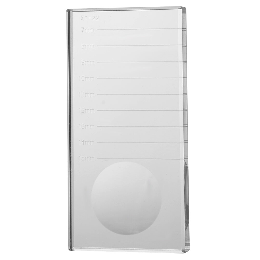 Поддон для держателей накладных ресниц, прямоугольный стеклянный разделитель клея для ресниц, инструмент для наращивания ресниц, лоток для удаления клея, органайзер для аксессуаров для макияжа