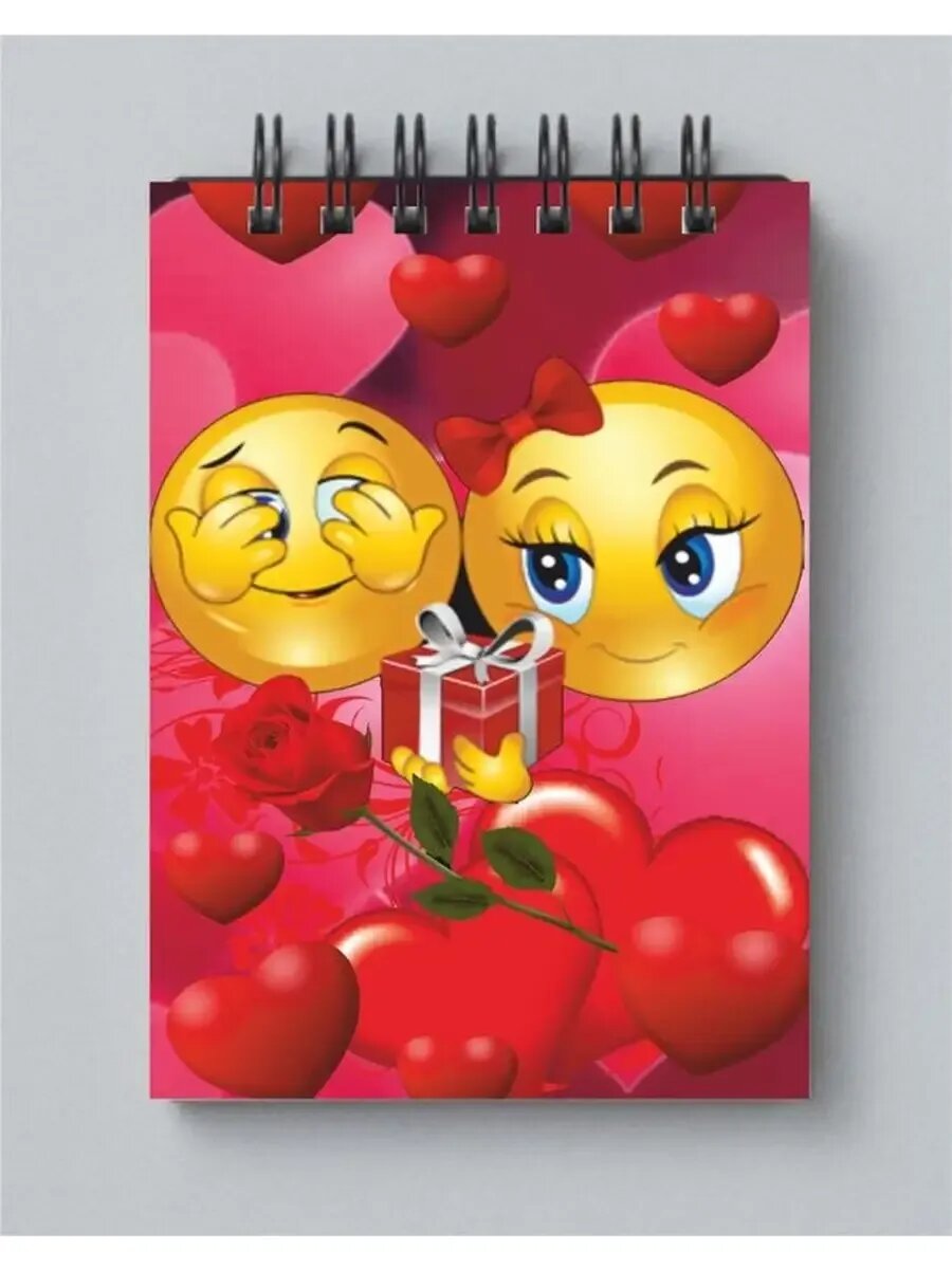 Блокнот эмодзи, emoji №3, А6