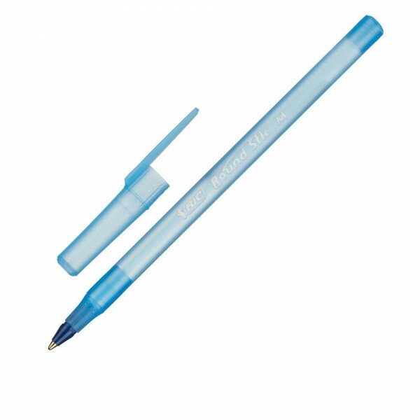 BIС (БИК) Ручка шариковая неавтоматическая Bic Round Stic синяя, 1шт