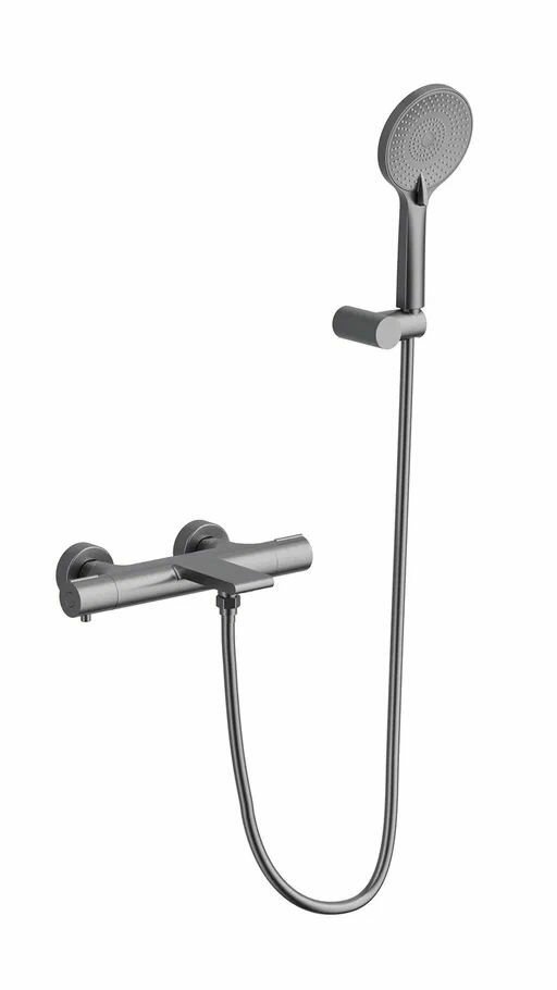 Смеситель для ванны KAISER Serio 05322-15, цвет вороненая сталь