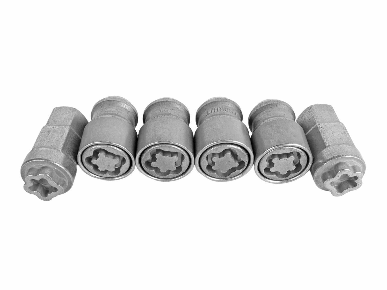 Гайка колеса Savecar М14x1.5х36 секретная конус ключ 19/21 цинк-никель комплект